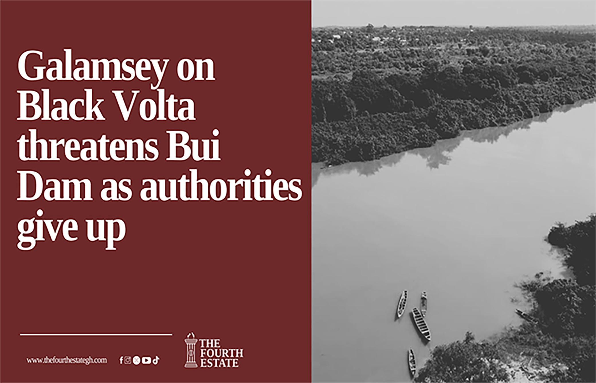 FULL DOCUMENTARY: Galamsey on Black Volta threatens livelihoods, Bui ...